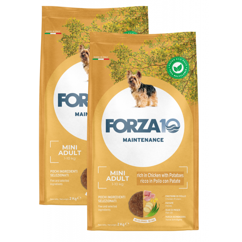 Wielopak Forza10 Mini Maintenance z kurczakiem i ziemniakami